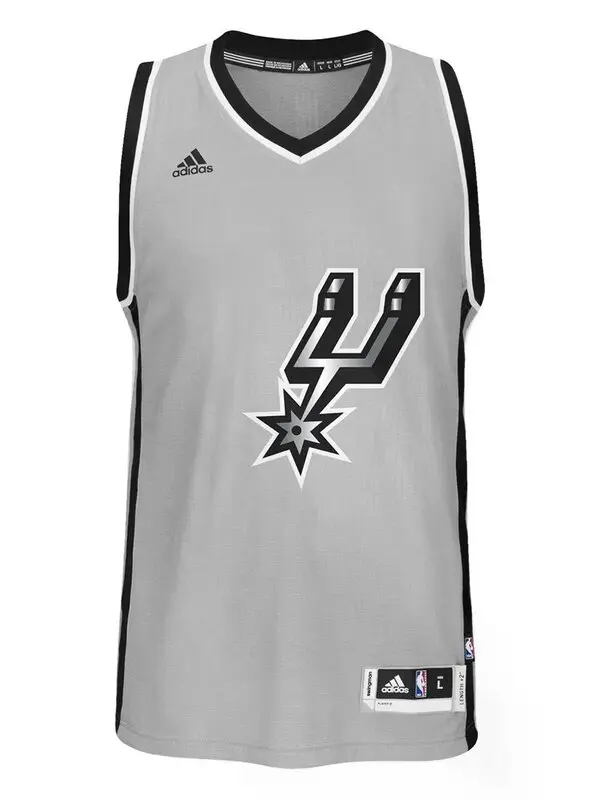 Adidas V-neck Swingman Jersey - Grey