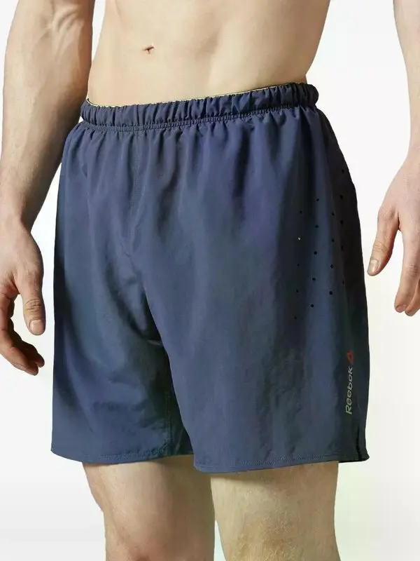 REEBOK Perforated Running Shorts - Blue