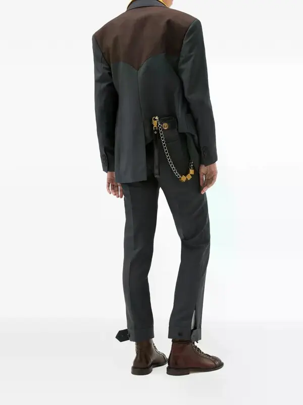 Versace Wool-mohair Formal Trousers
