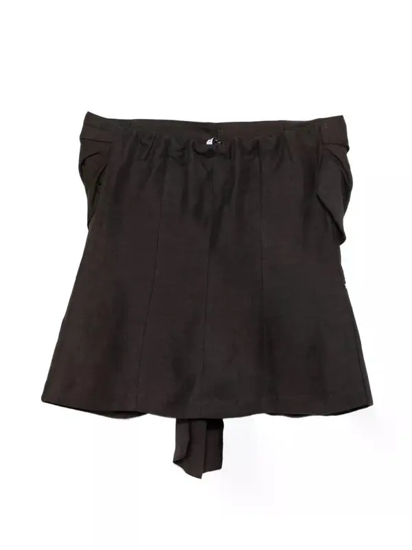 Liviana Conti Button Tie Top