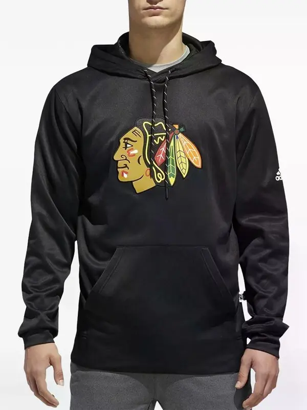 Adidas Nhl Chicago Hawks Hoodie - Black