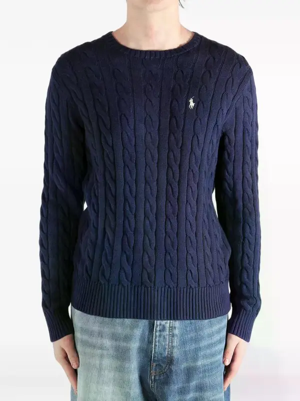 Polo Ralph Lauren Cable Knit Crew Neck Sweater