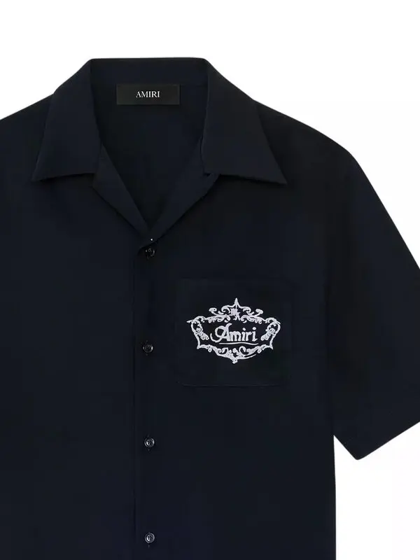 Amiri Chateau Crest Camp Shirt