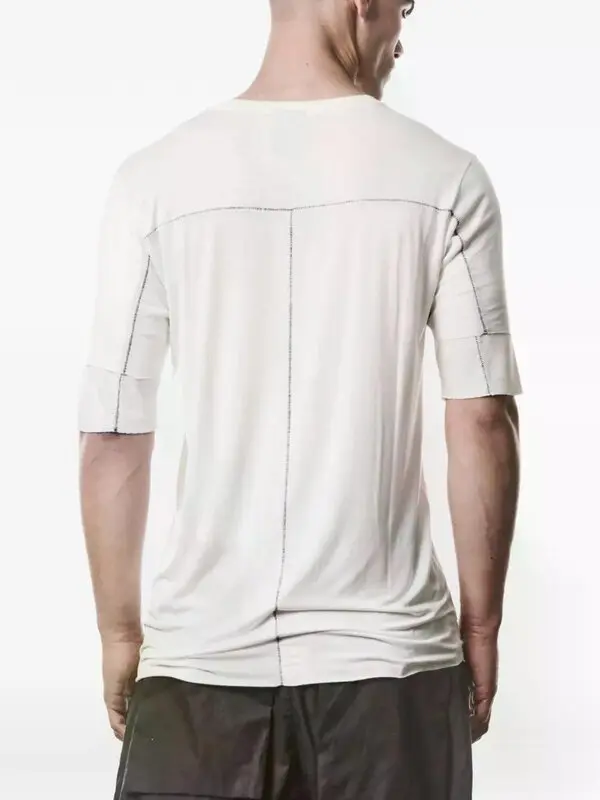THOM KROM Worked Stitching T-shirt