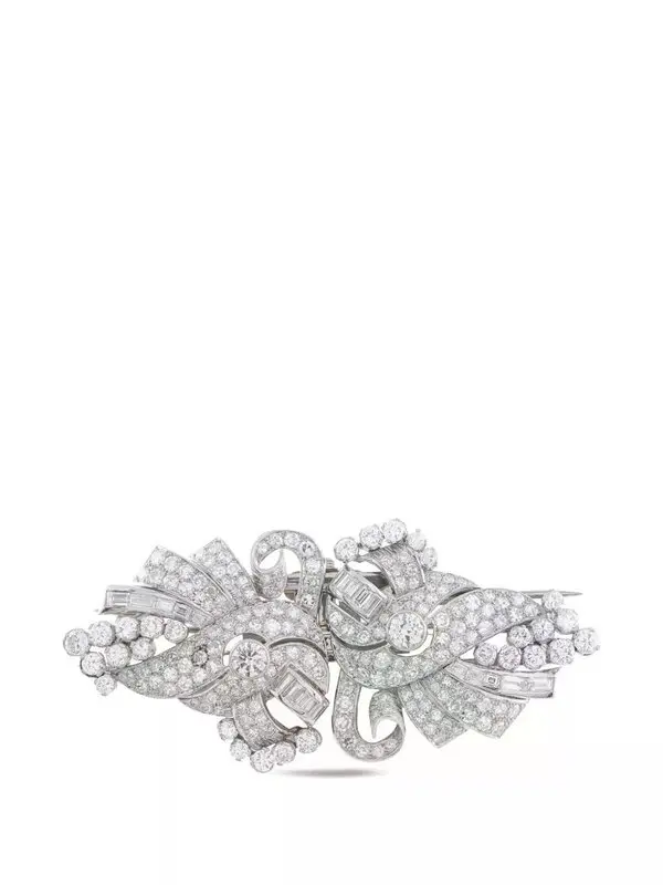 LB EXCLUSIVE Diamond Brooch - Silver