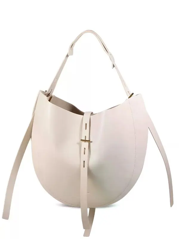 MINOBOSSI Buckle Strap Shoulder Bag - Neutrals