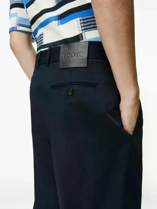 Loewe Wide-leg Pleated Trousers
