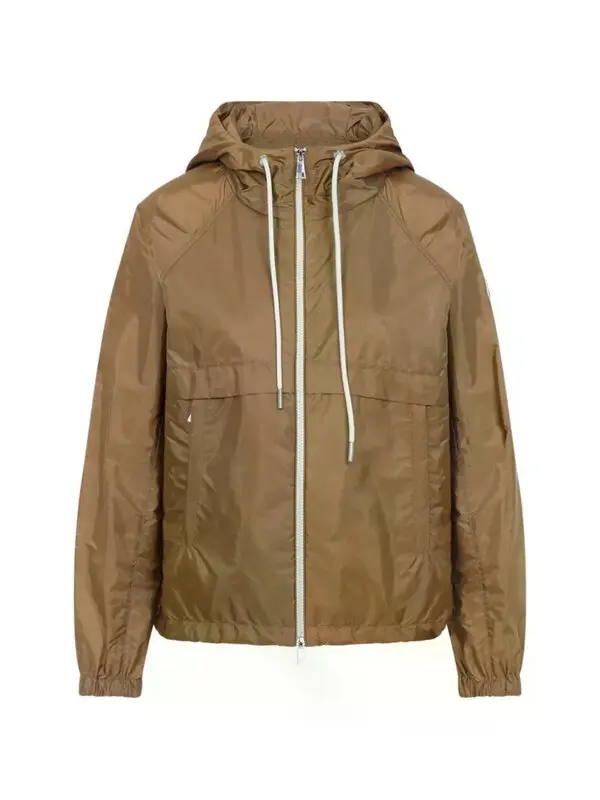 Moncler Coquelicot Hooded Jacket - Brown