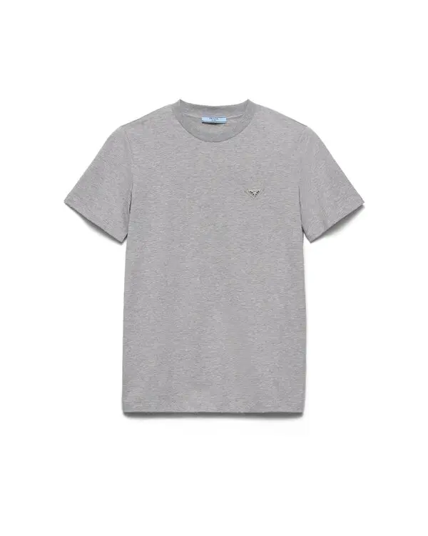 Prada Jersey T-shirt - Grey