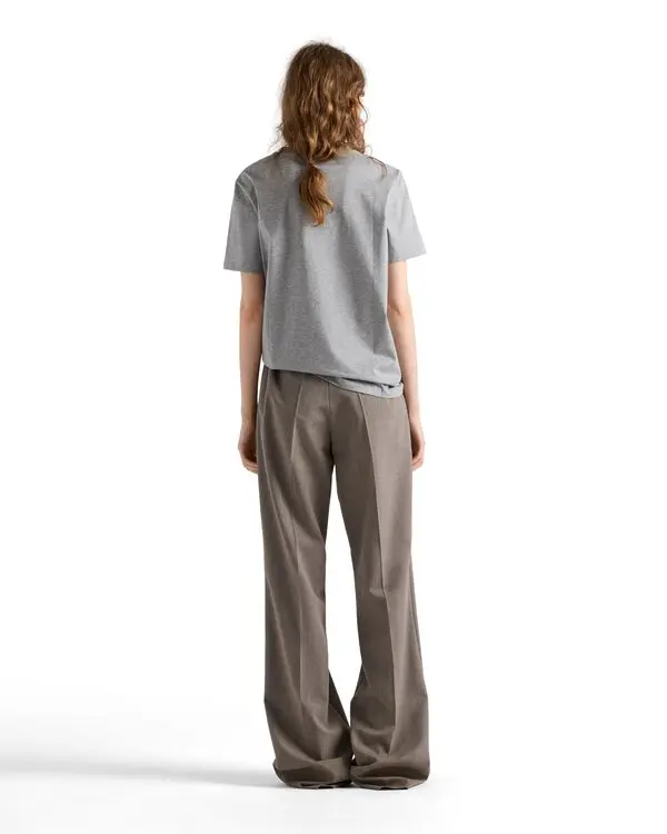 Prada Jersey T-shirt - Grey