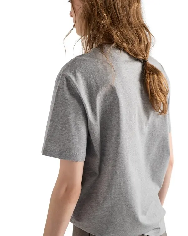Prada Jersey T-shirt - Grey