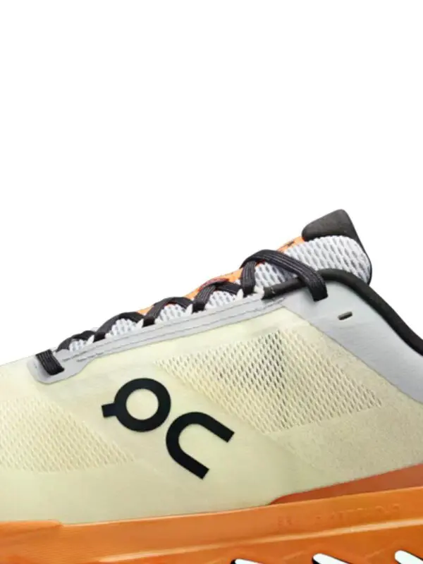 On Logo Perforated Detail Sneakers - Neutrals