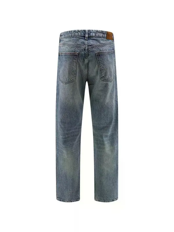 BOSS Faded Straight Leg Jeans