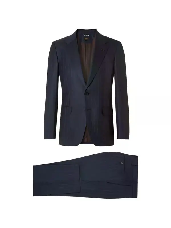 Zegna Striped Wool Suit