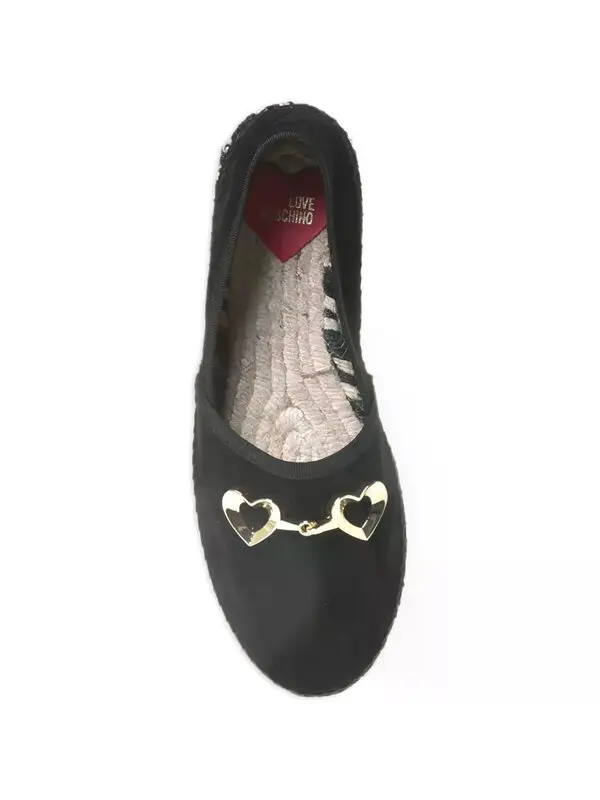 Moschino Heart Charm Espadrilles