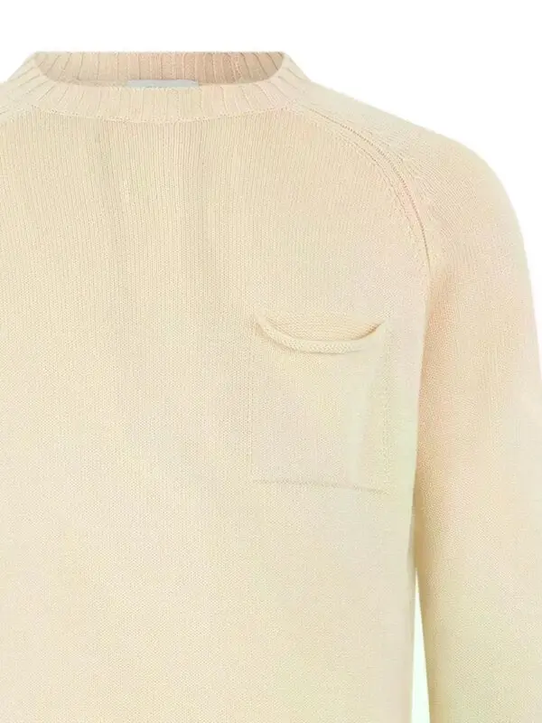 BALLANTYNE Raglan Sleeve Sweater With Chest Pocket
