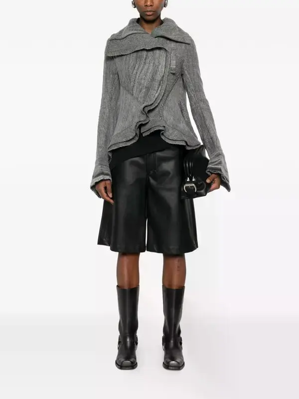 YEHUAFAN Ruffled Jacket
