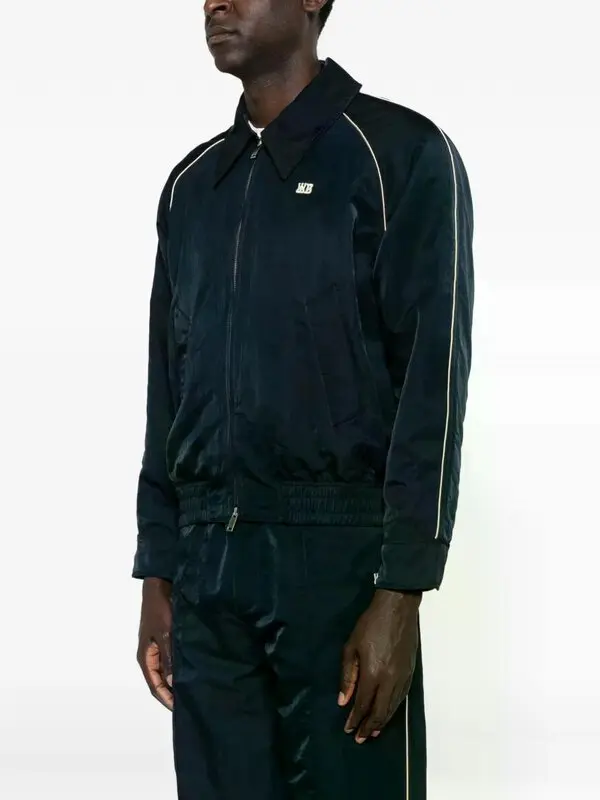 WALES BONNER Taslan Logo Detail Jacket