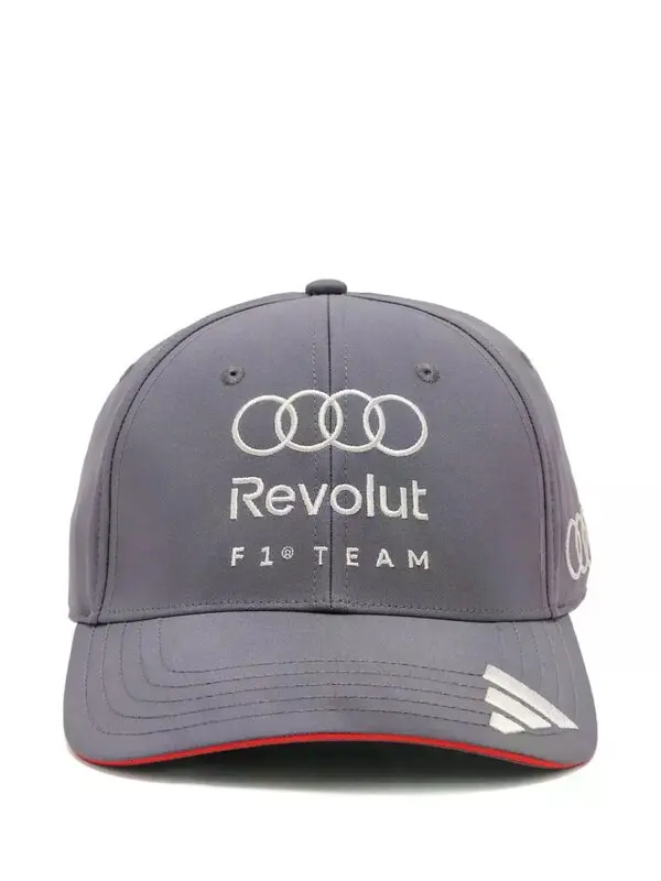 Adidas X Audi Revolut F1 Embroidered-logo Baseball Cap - Grey