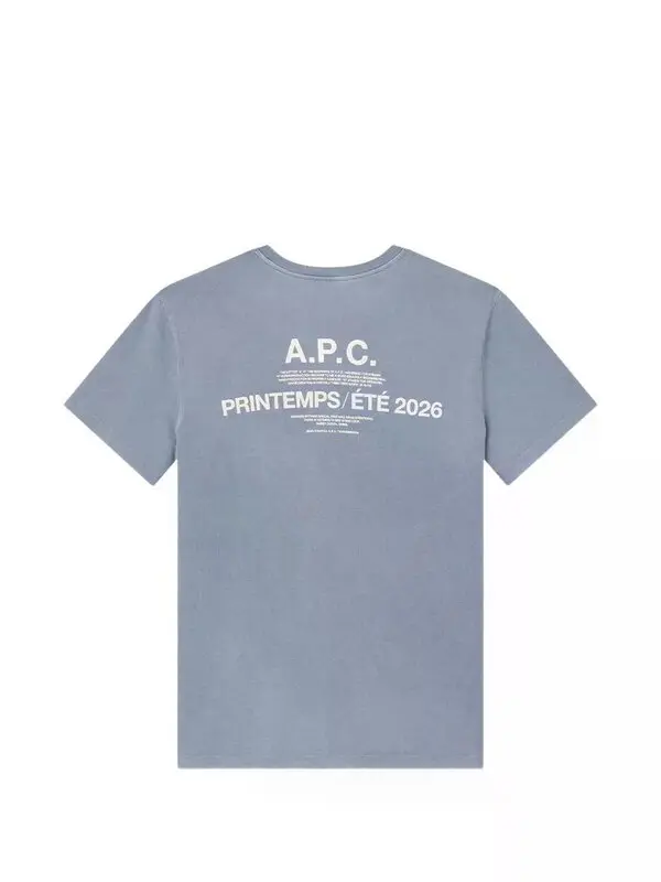 A.p.c. Printemps 26 T-shirt - Blue