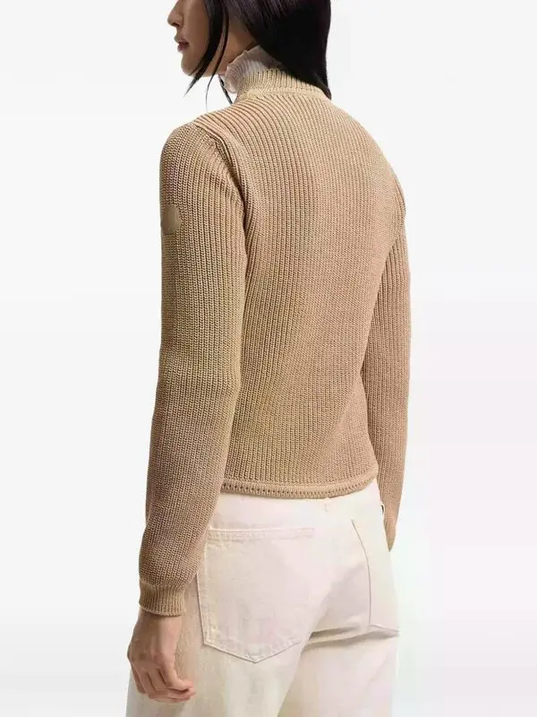 Moncler Panelled Padded Cardigan
