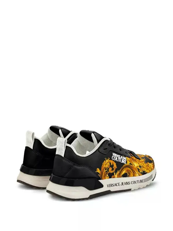 Versace Dynamic Printed Low Top Sneakers