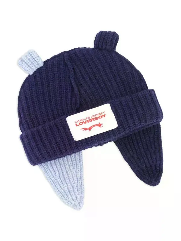 CHARLES JEFFREY Chunky Bunny Beanie Hat