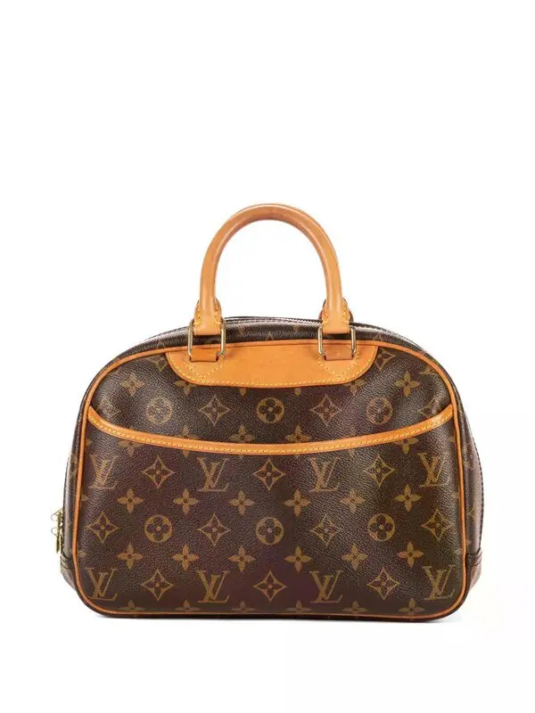 LOUIS VUITTON Trouville Top-handle Tote Bag - Brown