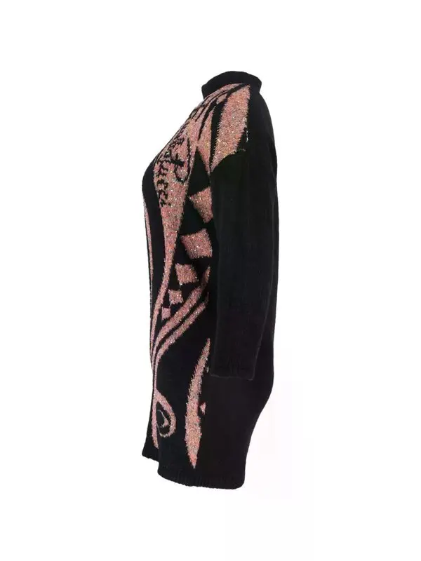 Emilio Pucci Geometric Pattern Sweater Dress