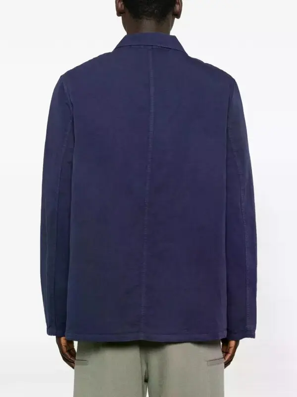 Studio Nicholson Single-breasted Jacket With Patch Pockets