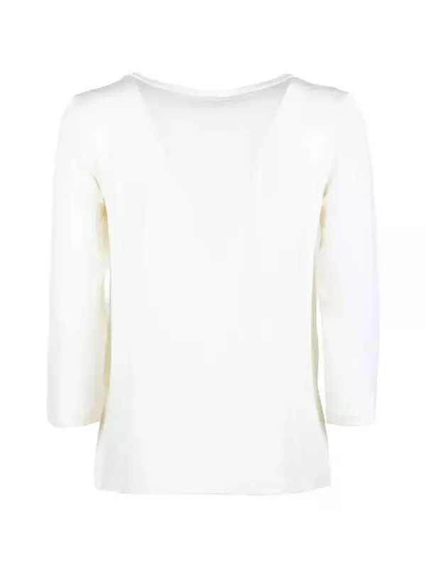Marella 3/4 Sleeve T-shirt - Neutrals