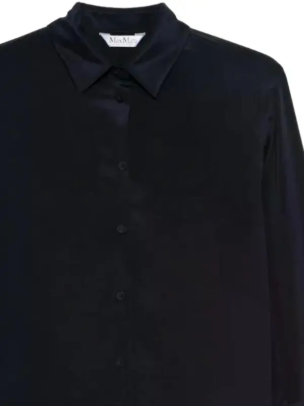 Max Mara Buttoned Silk Blouse