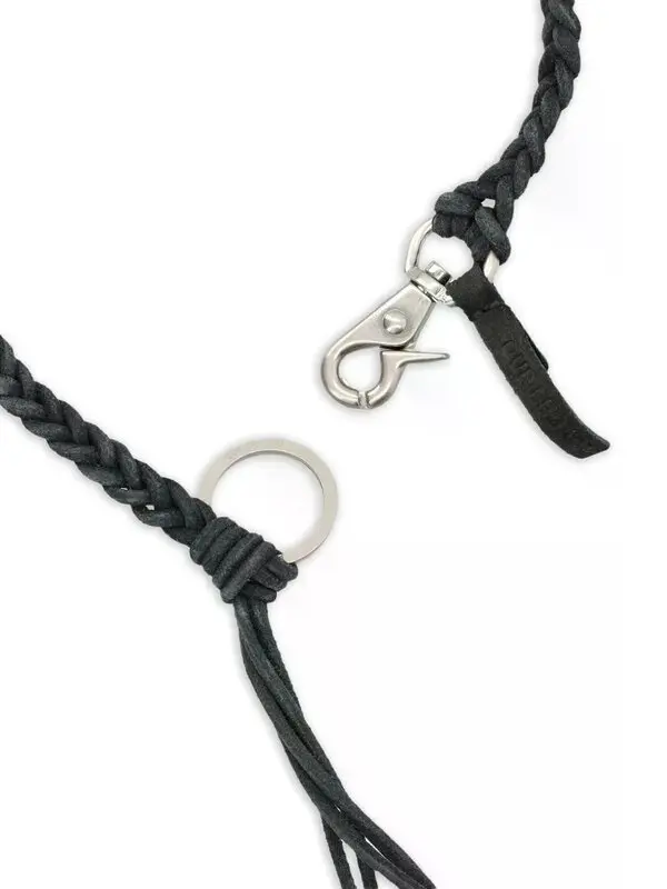 Our Legacy Ladon Braided Leather Key Chain