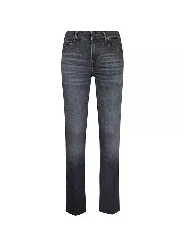 7 For All Mankind Bootcut Tailorless Jeans - Grey