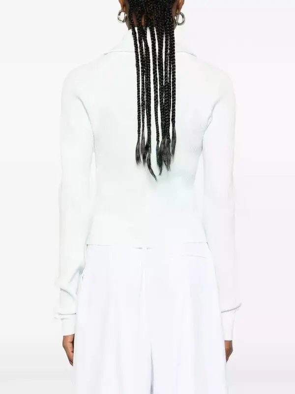 J. Lindeberg Ribbed Knit Zip-up Jacket
