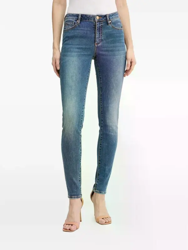 Armani Exchange Embroidered Jeans