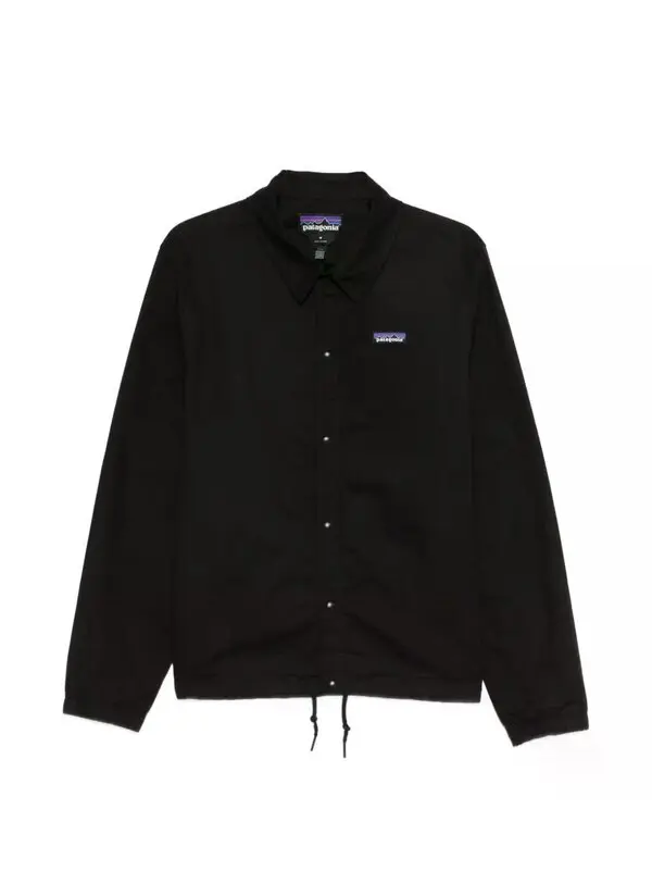 Patagonia Logo-patch Overshirt - Black
