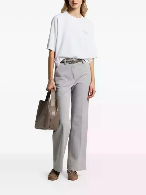 Peserico Stonewash Gabardine Trousers