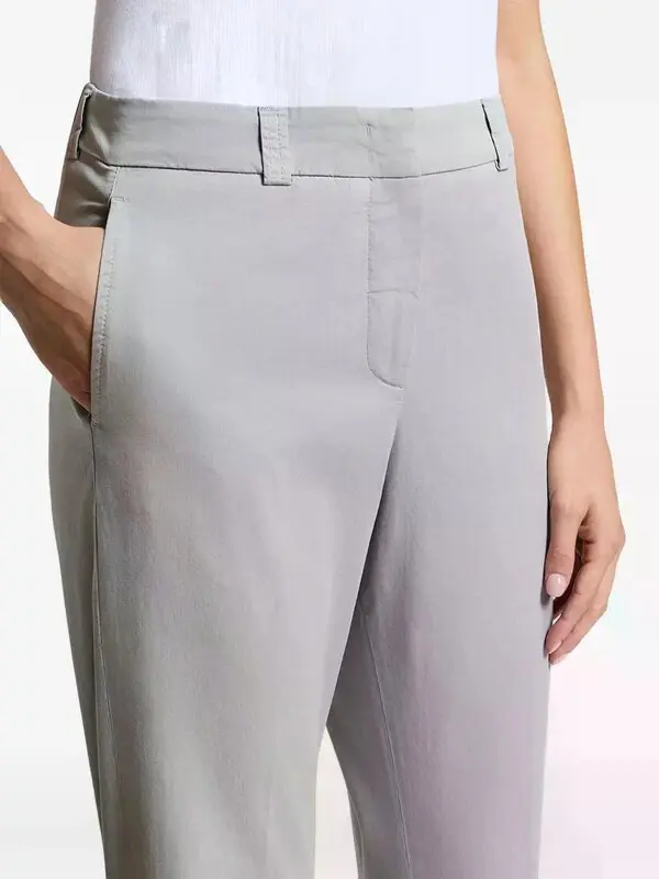 Peserico Cuffed Trousers - Grey
