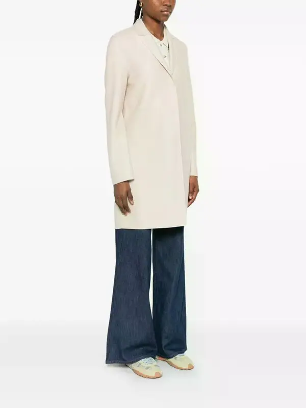 Harris Wharf London Single-breasted Button Coat