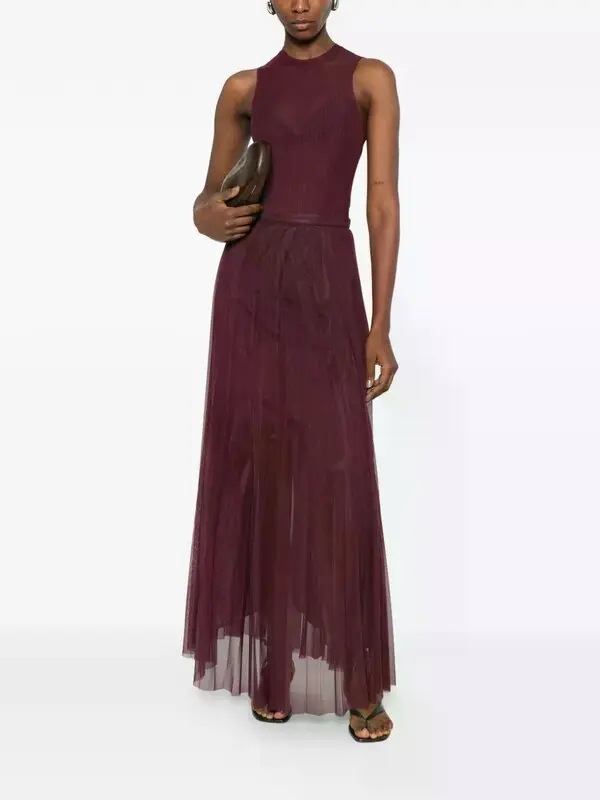 FORTE_FORTE Pleated Maxi Skirt
