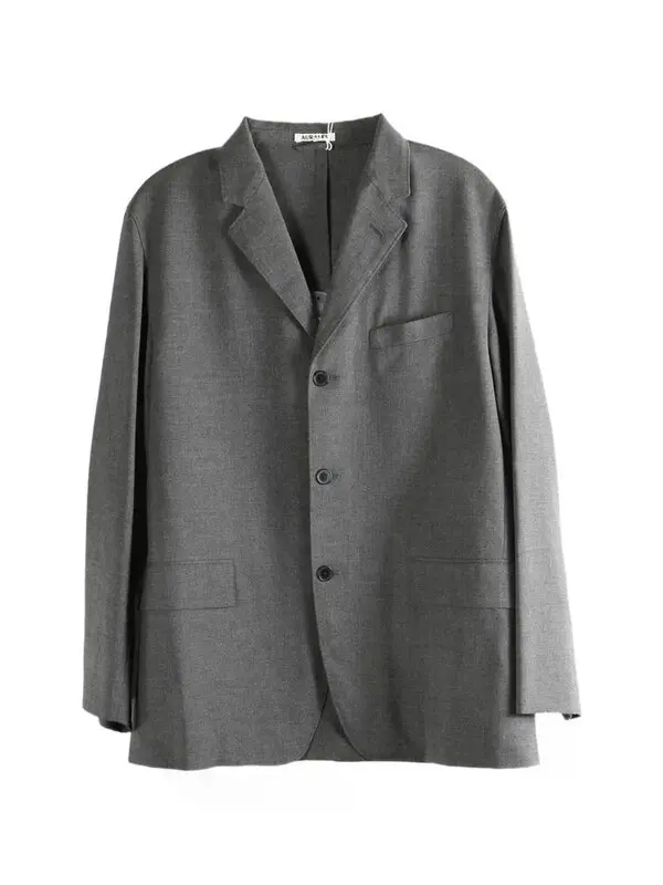 Auralee Summer Twist Single-breasted Blazer