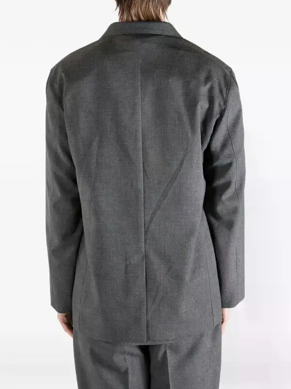 Auralee Summer Twist Single-breasted Blazer