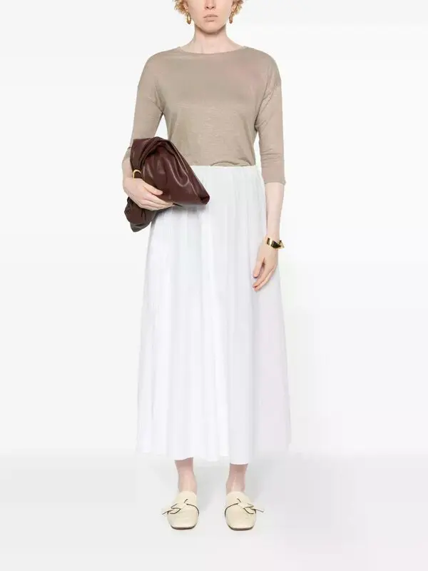 Majestic Filatures Linen Blend T-shirt - Neutrals