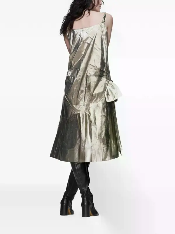 MAISON MARGIELA Foiled Midi Dress