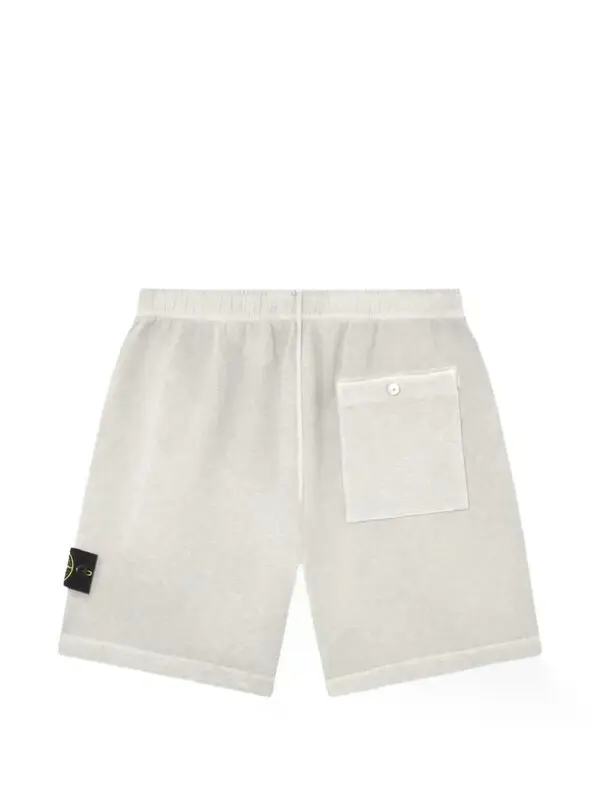 Stone Island Elasticated Badge Shorts