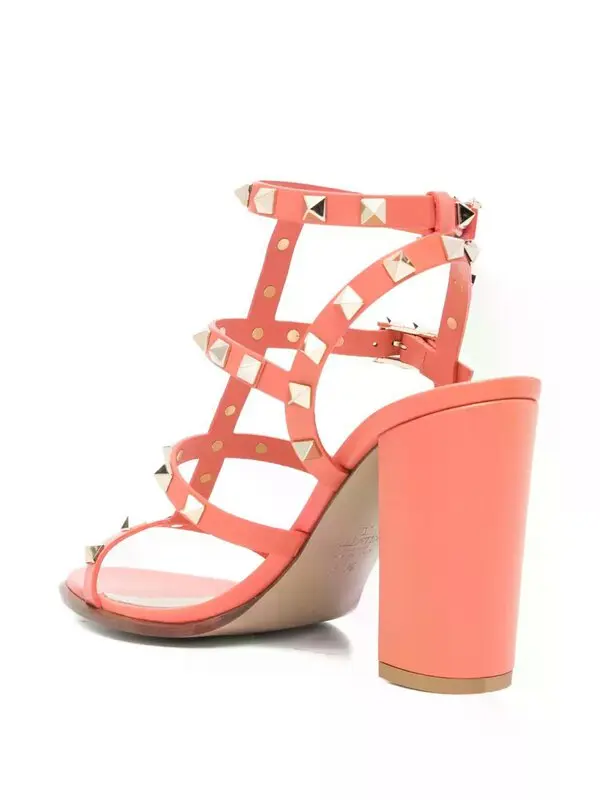 Valentino Garavani Rockstud Ankle Strap Sandals 90mm