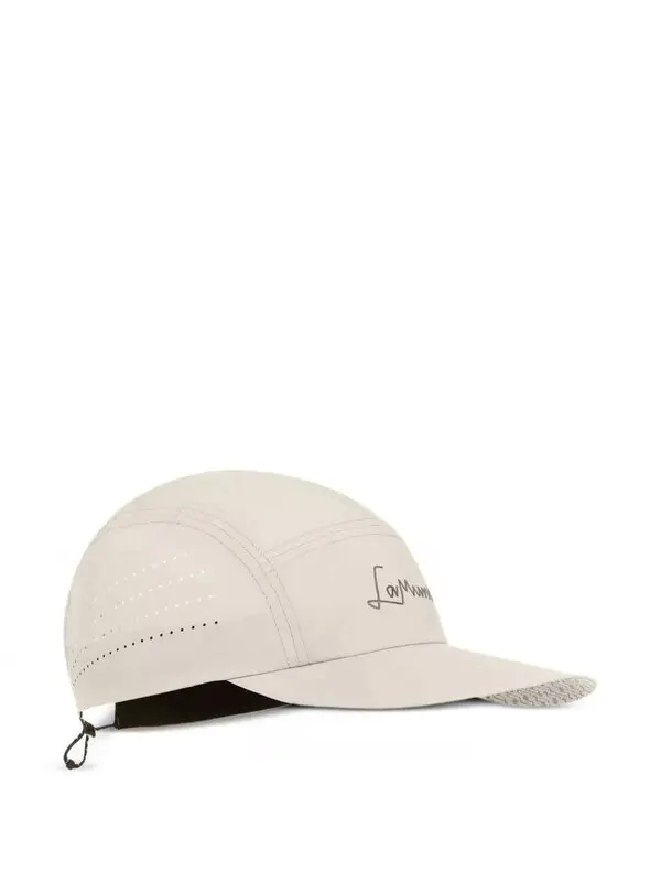 LAMUNT Martha Light Perforated-details Cap - Neutrals