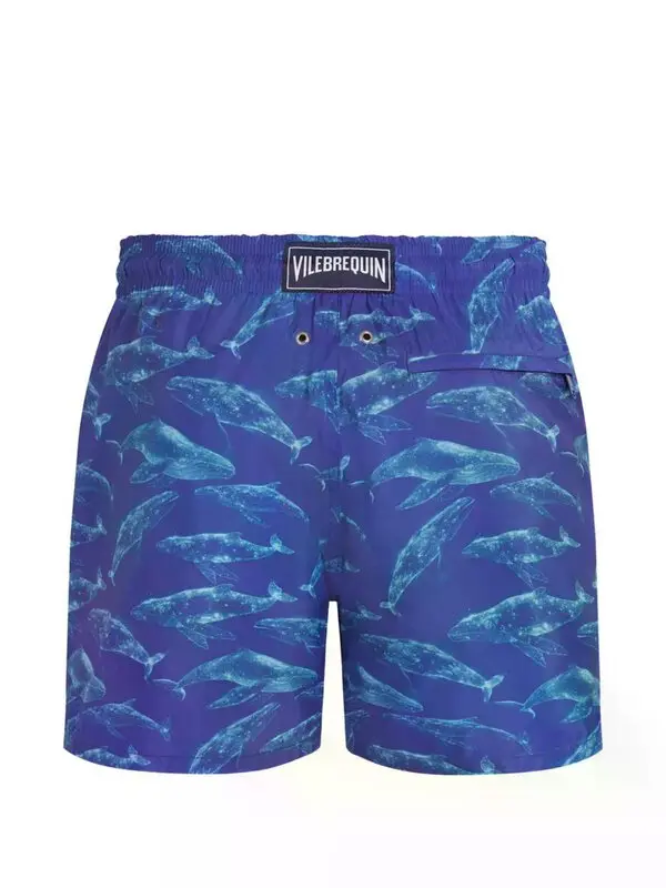 Vilebrequin Whale-print Shorts - Blue