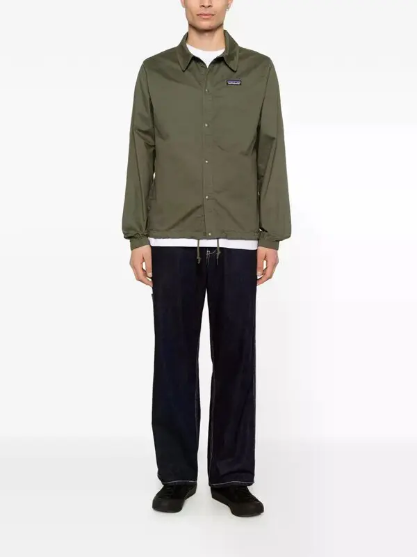 Patagonia Logo-patch Overshirt - Green